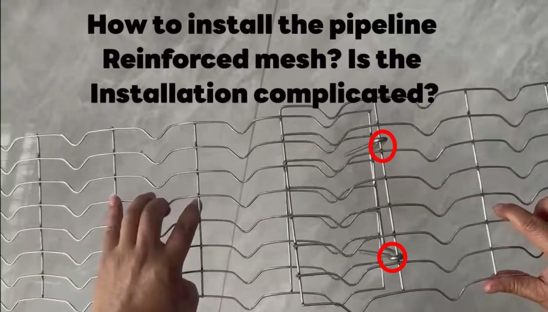 Pipeline Reinforced Mesh factory - Pipeline Reinforced Galvanized Steel ...