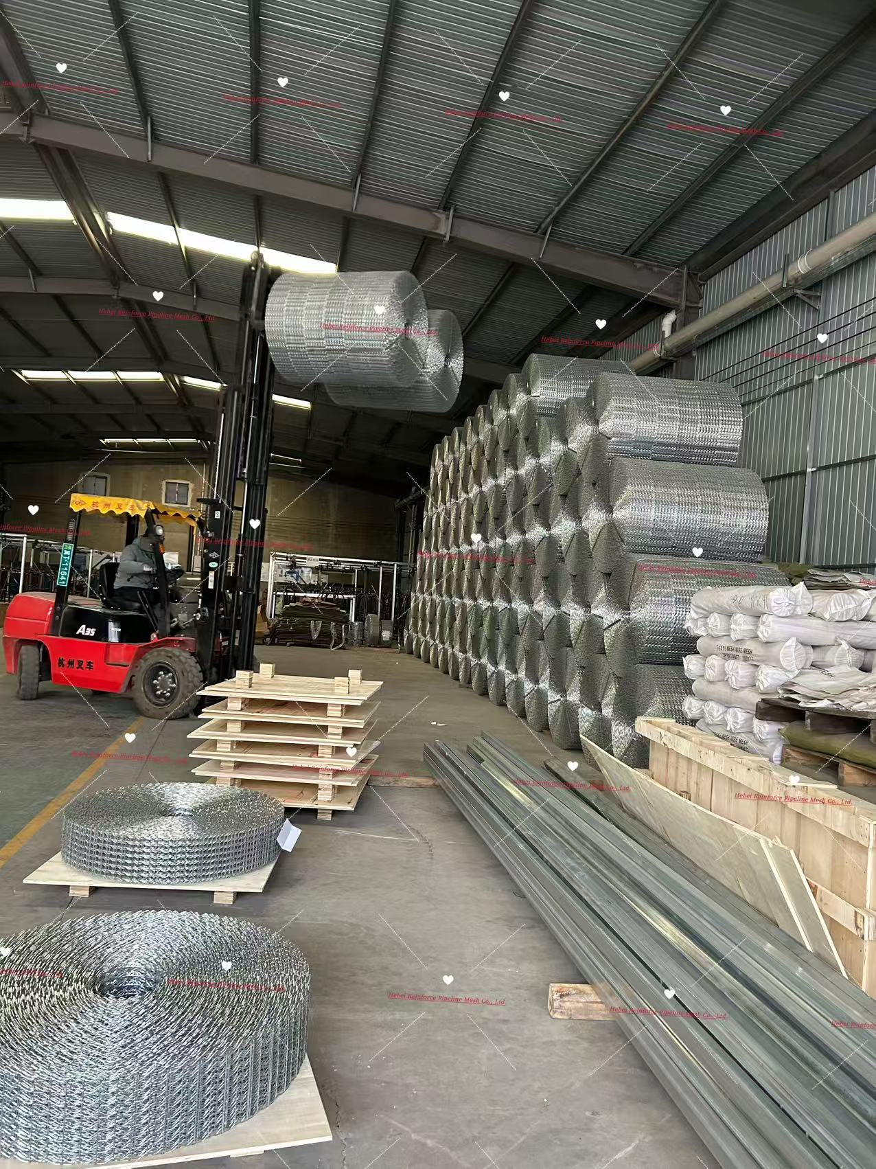 Pipeline Reinforced Mesh factory - Pipeline Reinforced Galvanized Steel ...