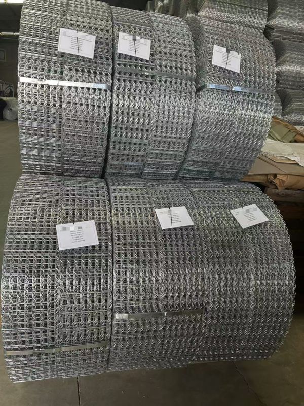 Ten Lines Welded Galvanized Wire Pipeline Reinforced Mesh For Subsea ...