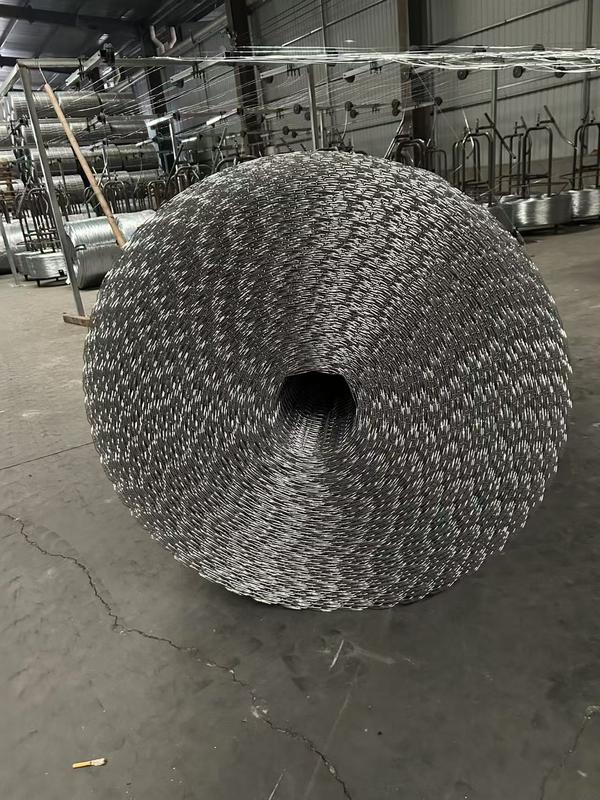 Durable Eight Lines Welded Galvanized Wire Pipeline Reinforced Mesh For ...