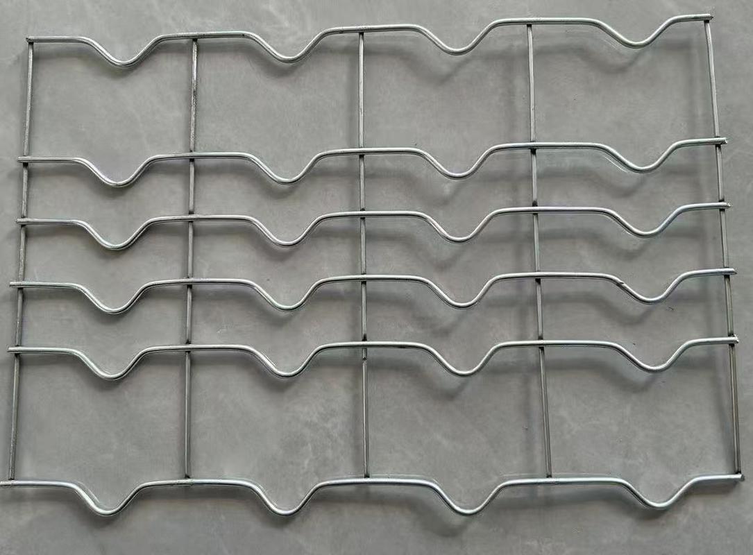 Six Lines Pipeline Reinforced Welded Wire Mesh Anti Rust For Everglades ...