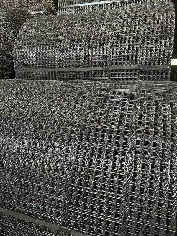 2.0MM Cross Wires Pipeline Reinforced Welded Wire Mesh Anti Rust For ...