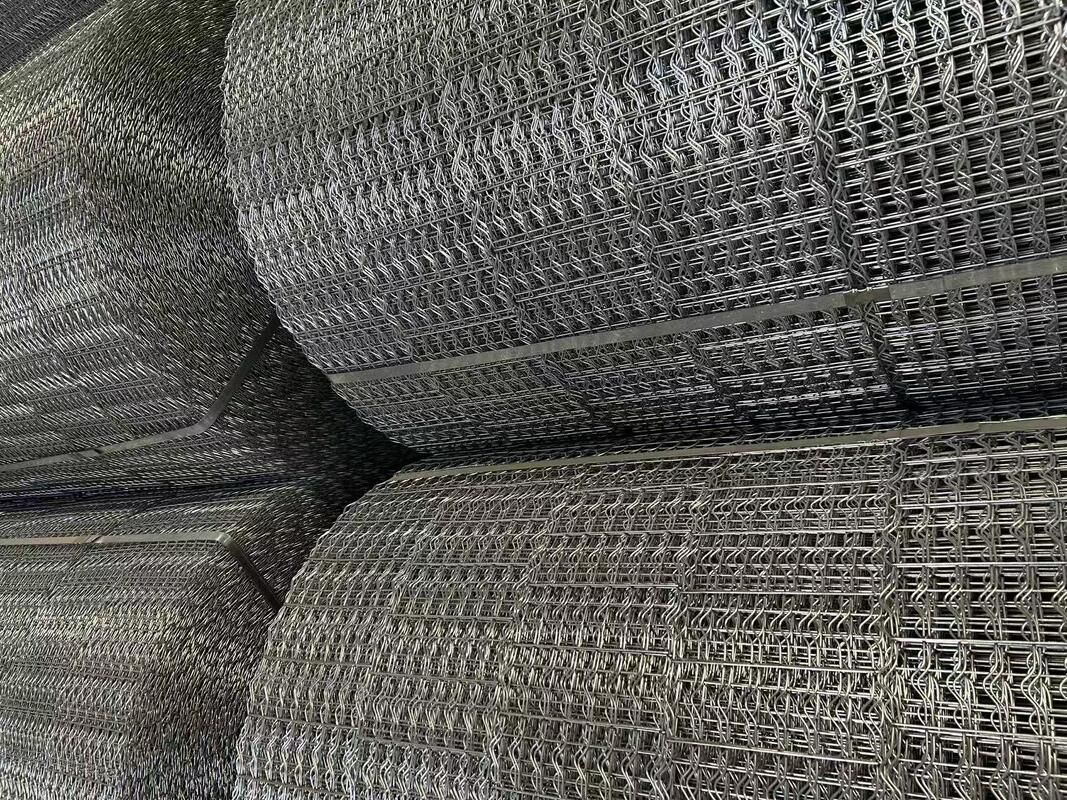 Concrete Weight Coating Mesh Hole Size 25.4mmx92.4mm Spot Welded ...
