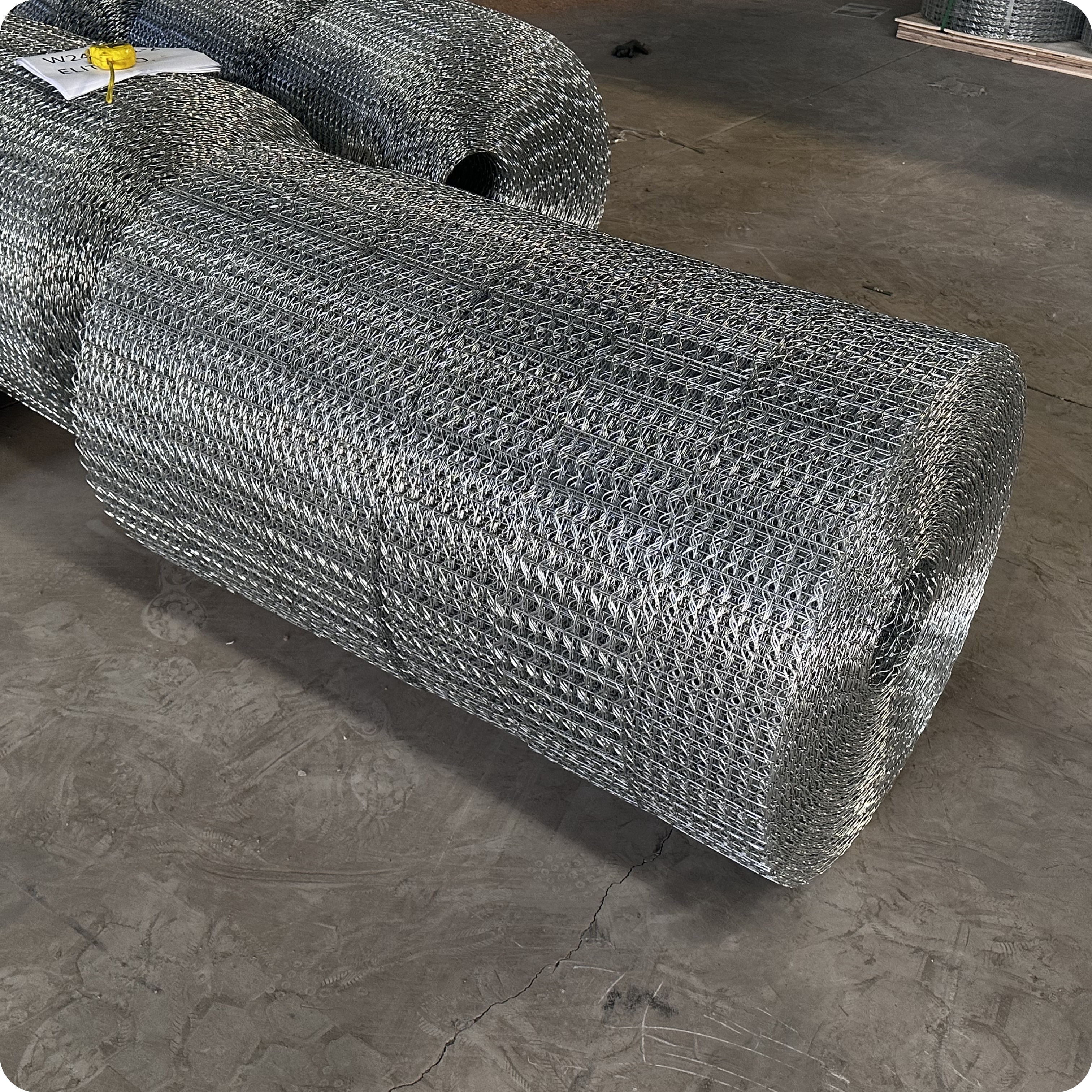 2.0 MM Welded Galvanized Wire Pipeline Reinforced Mesh For Subsea Gas ...