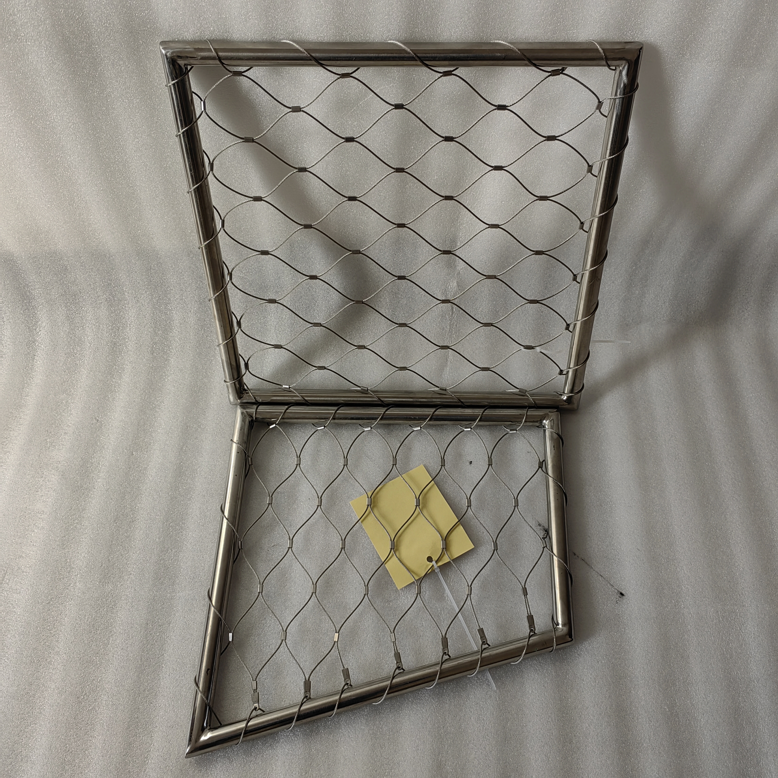 Diamond Shape Hole Helideck Perimeter Net Mesh Stainless Steel For ...