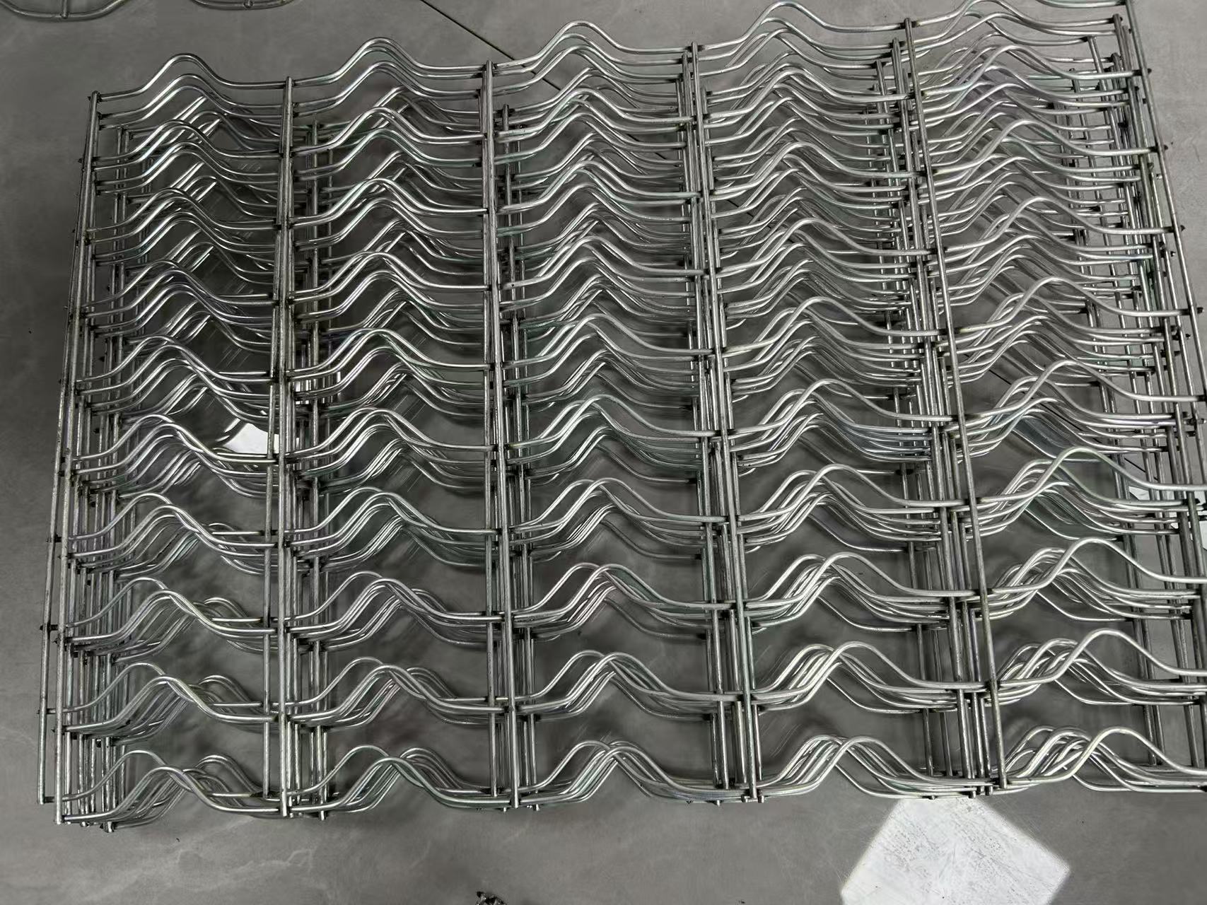 Durable Galvanized Wire Pipeline Reinforced Mesh RFSM-W Ten Lines