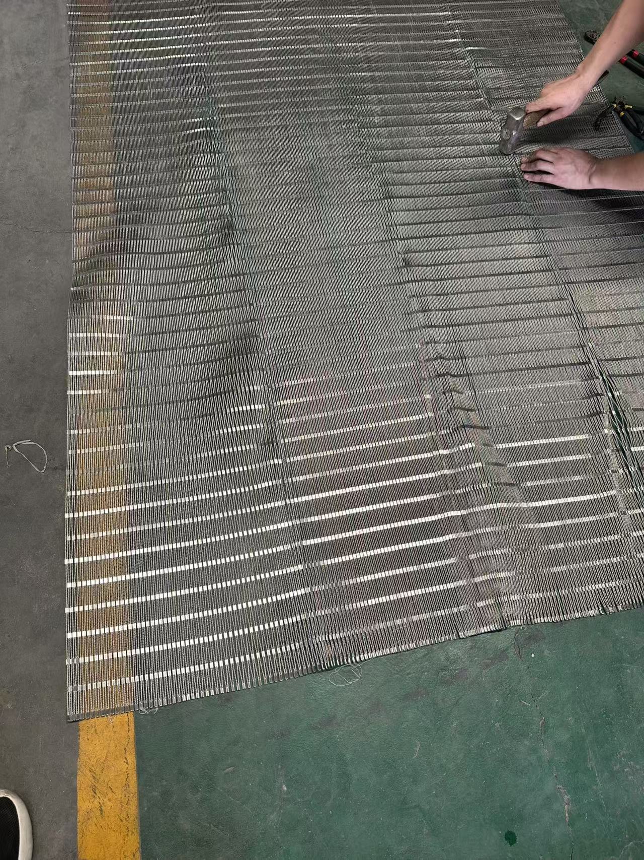 316 Stainless Steel Wire Rope Mesh Diamond Hole For Perimeter Safety ...