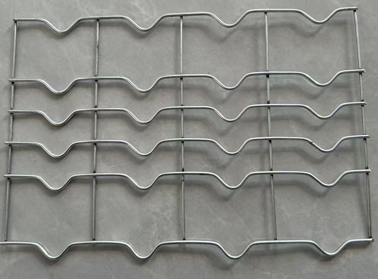 Six Lines Pipeline Reinforced Welded Wire Mesh Anti Rust For Everglades ...